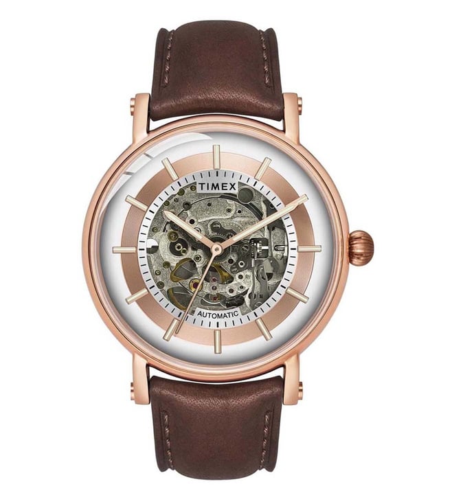 Buy Timex TWEG16715 Full Skeleton Automatic Watch for Men Online @ Tata ...