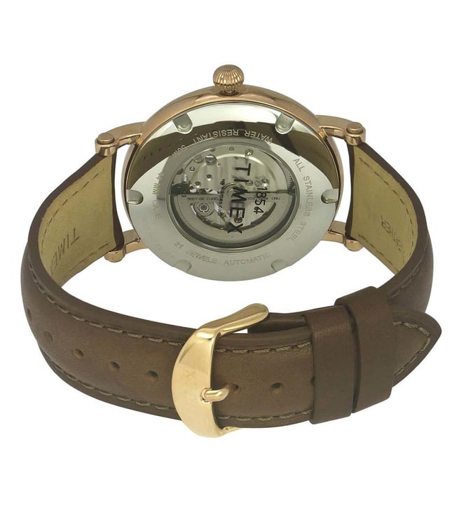 Buy Timex TWEG16715 Full Skeleton Automatic Watch for Men Online @ Tata ...
