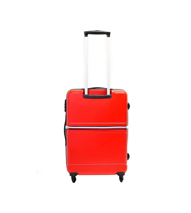 Buy Tommy Hilfiger Red Marshall Medium Hard Cabin Trolley Online @ Tata ...