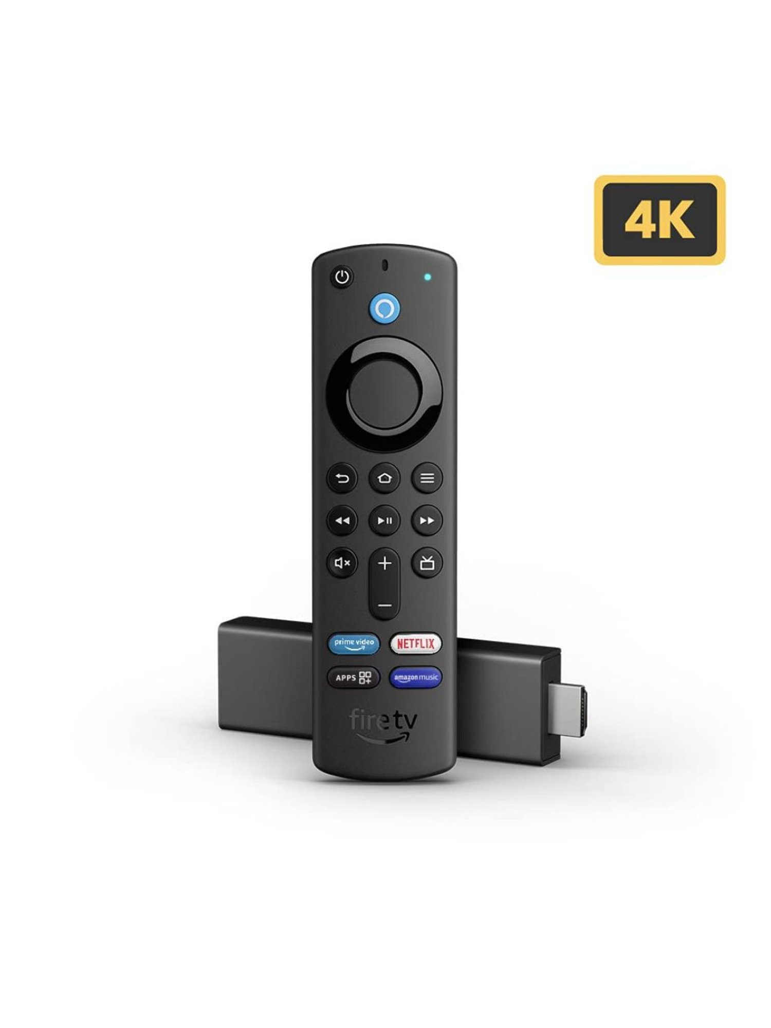 Amazon Fire TV Stick 4K with all-new Alexa Voice Remote (TV and app ...