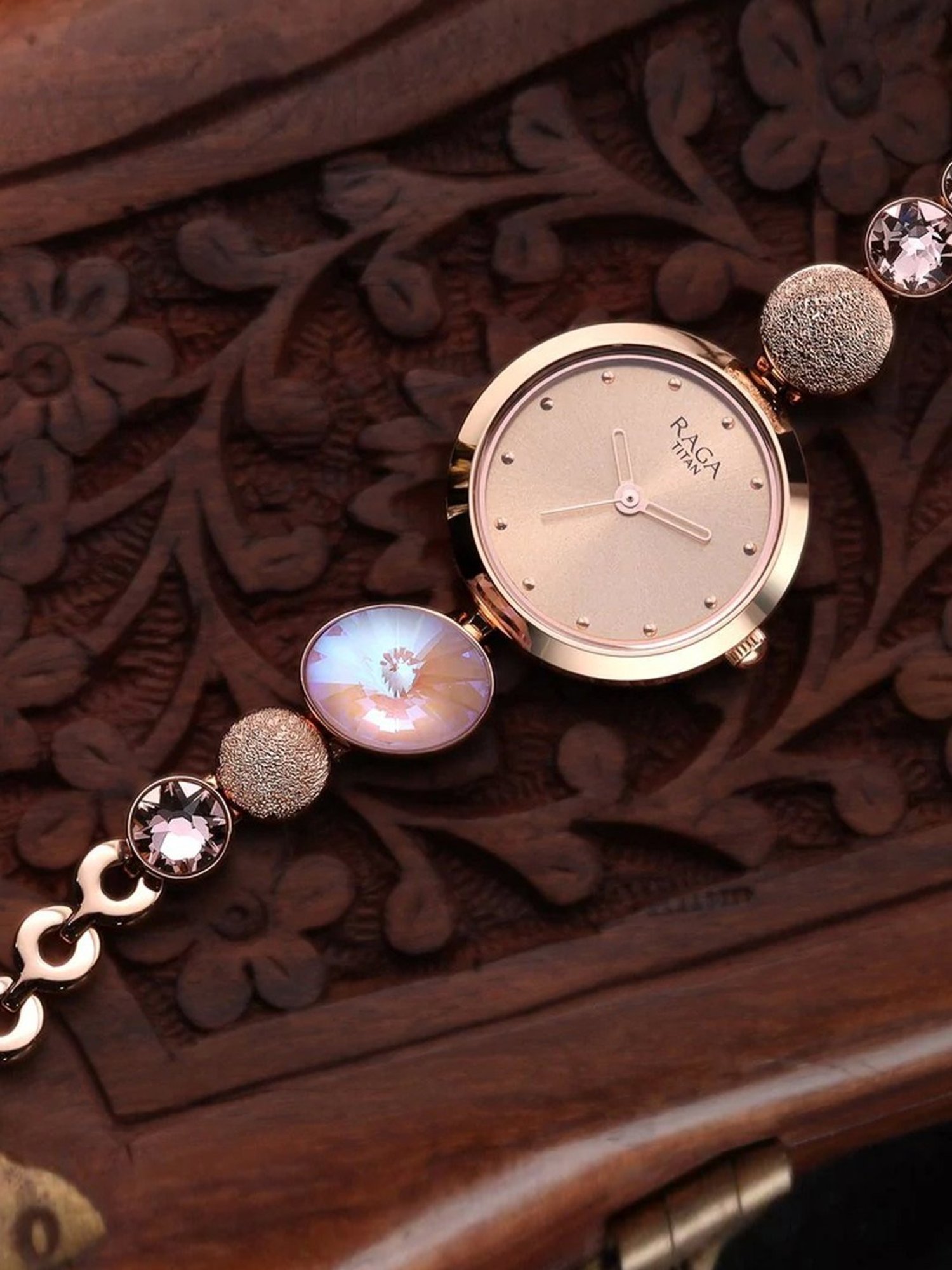 Titan 2606WM08 Raga Moments of Joy Analog Watch for Women-Titan-Watches ...