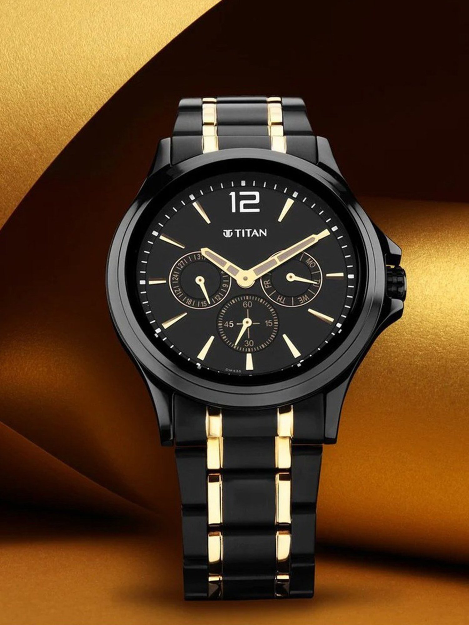 Titan 1698KM02 Classique Analog Watch for Men-Titan-Watches-TATA CLIQ