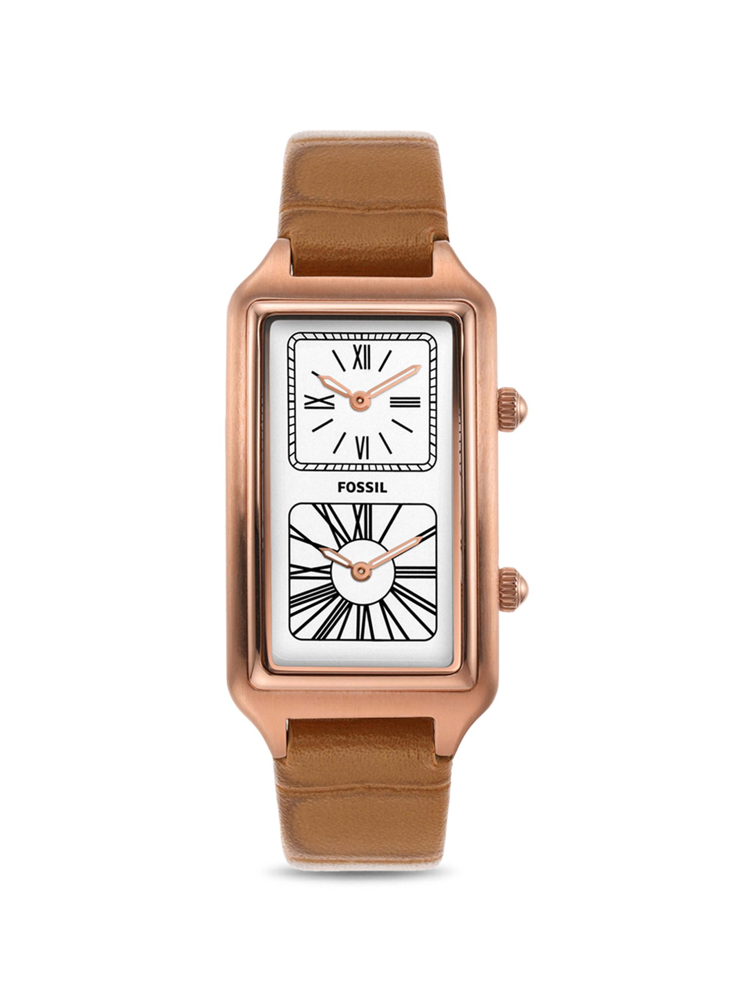 Fossil Women White Analog Watch