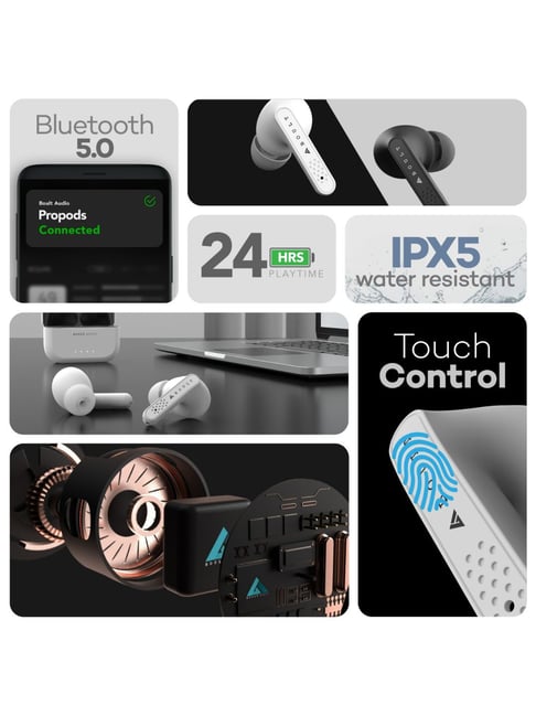 Buy Boult Audio AirBass ProBuds True Earphones with Charging Case ...