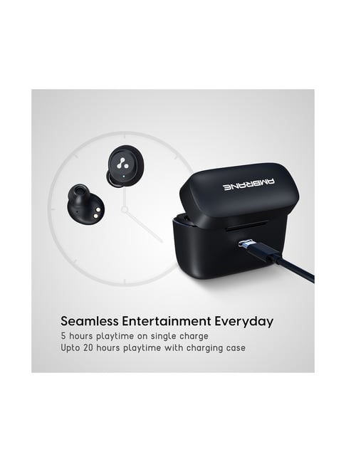 Buy Ambrane DOTS-11 Bluetooth Headsets (Black) Online At Best Price ...