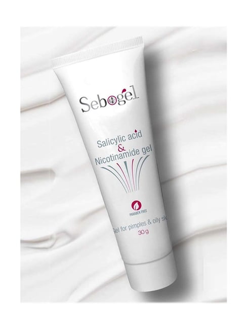 Buy Sebogel Salicylic Acid & Nicotinamide Gel Pack of 2 - 30 gm Online ...