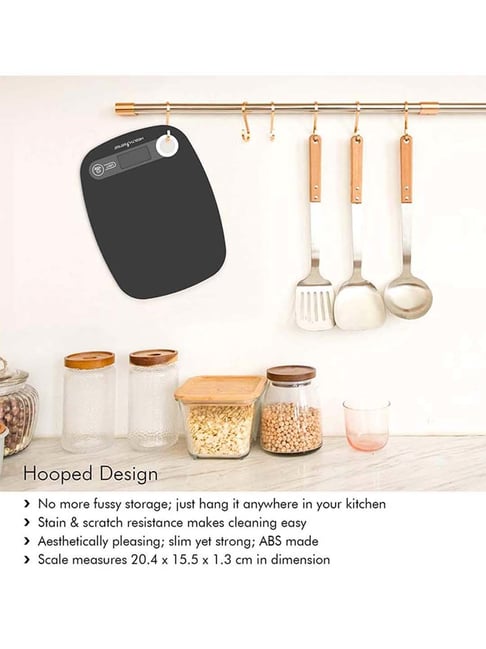 Buy HealthSense Chef-Mate KS-40 Digital Kitchen Weighing Scale Online ...