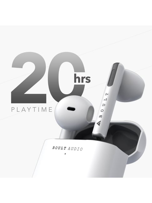 Buy Boult Audio AirBass XPods TWS Earbuds with 20H Playtime- White ...