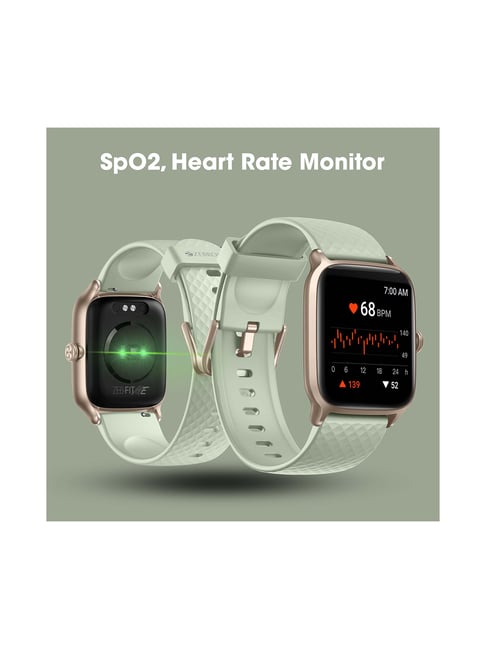 Buy Zebronics Zeb-FIT Me Smartwatch (Sea Green) Online At Best Price ...