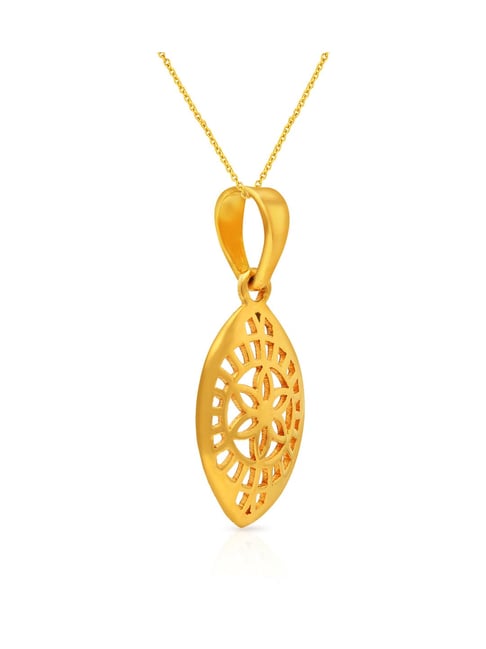 Buy Malabar Gold and Diamonds 22k Gold Pendant without Chain Online At ...