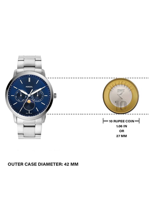 Fossil FS5907 Neutra Minimalist Analog Watch for Men