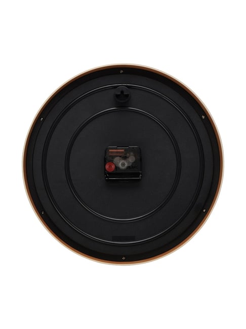 Buy Titan Contemporary White Wall Clock with Silent Sweep Technology at ...