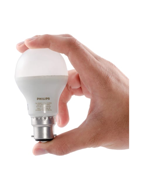 Buy Philips Stellar Bright 7W LED Bulb 5 Star Base B22 (White) Online ...