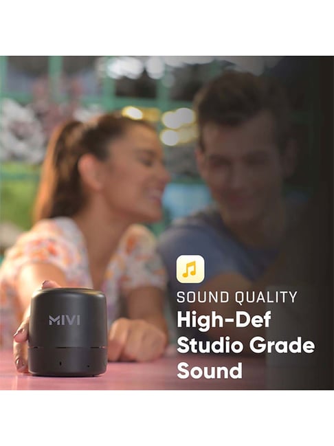 Buy Mivi Play 5W Wireless Bluetooth Speaker (Black) Online At Best ...