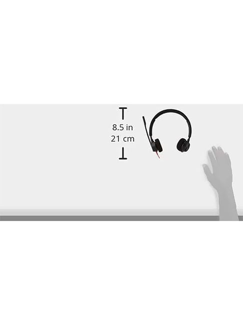 Buy Poly Blackwire 3320 BW3320 Wired Headphone with Microphone Online ...