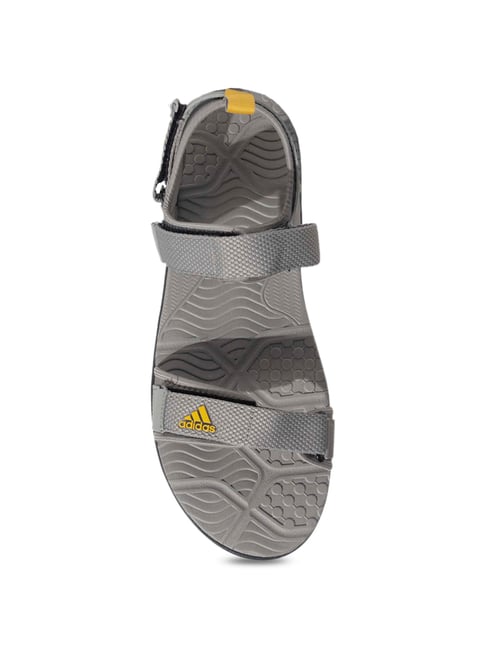 Buy Adidas Men's Adipu 2019 Smoke Grey Floater Sandals for Men at Best ...