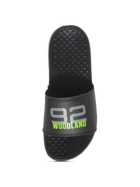 Buy Woodland Men's Core Black Casual Slides for Men at Best Price ...