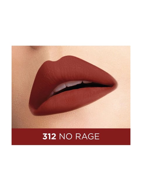 Buy L'Oreal Paris Color Matte Lipstick 312 No Rage - 3.7 gm Online At ...