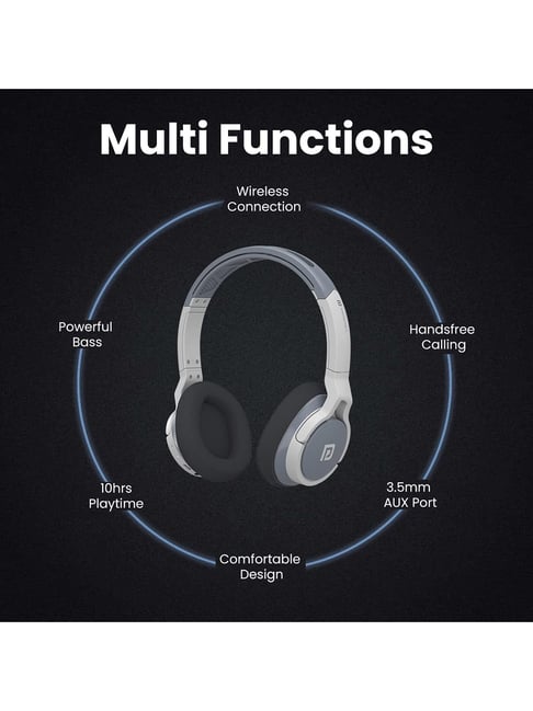 Buy Portronics Muffs M1 POR-1510 Bluetooth Headphone with Mic Online At Best Price @ Tata CLiQ