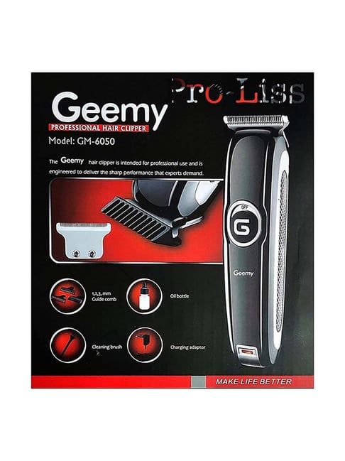 Buy Gemmy 6050 Corded and Cordless Trimmer for Men - 60 Min Runtime ...