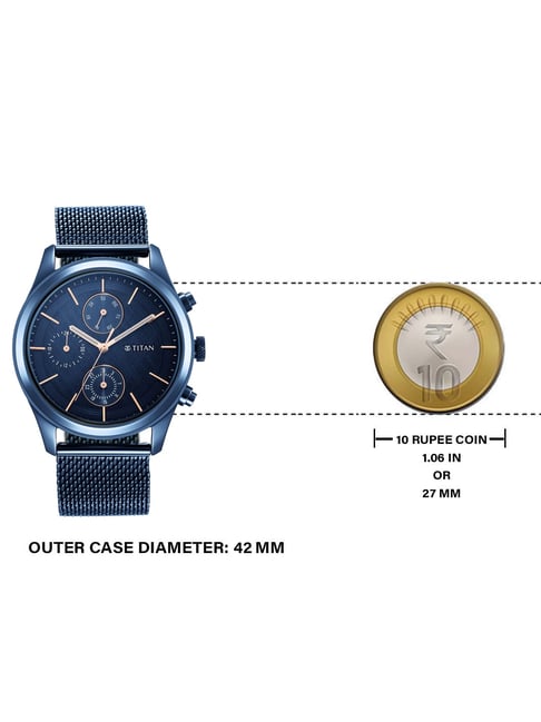 Buy Titan 1805QM02 Neo Splash Analog Watch for Men at Best Price @ Tata ...