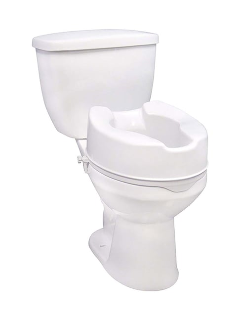 Buy MCP 6 Inch Commode Raiser Elevated Toilet Seat (White) Online At ...