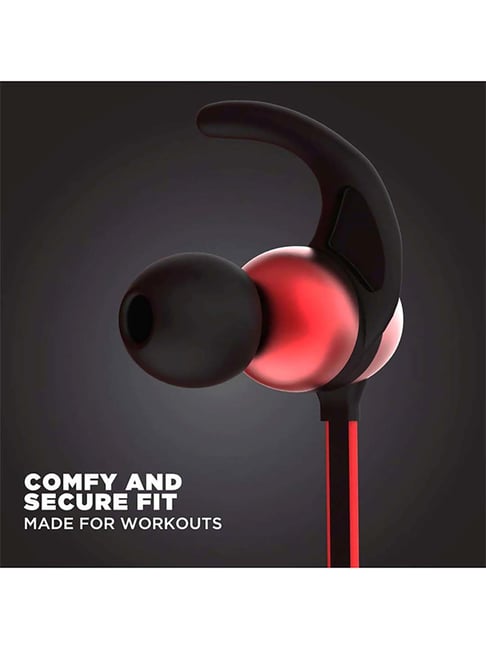 Buy Boat Rockerz 255F Bluetooth In-The-Ear Neckband with Mic (Red ...