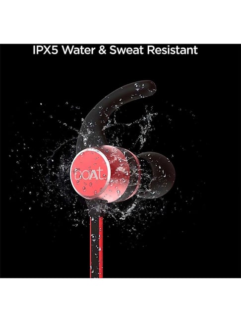 Buy Boat Rockerz 255F Bluetooth In-The-Ear Neckband with Mic (Red ...