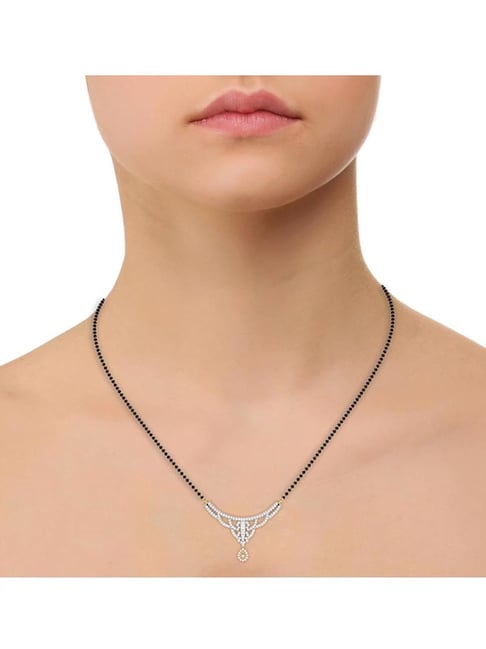 Diamond mangalsutra pc jewellers store