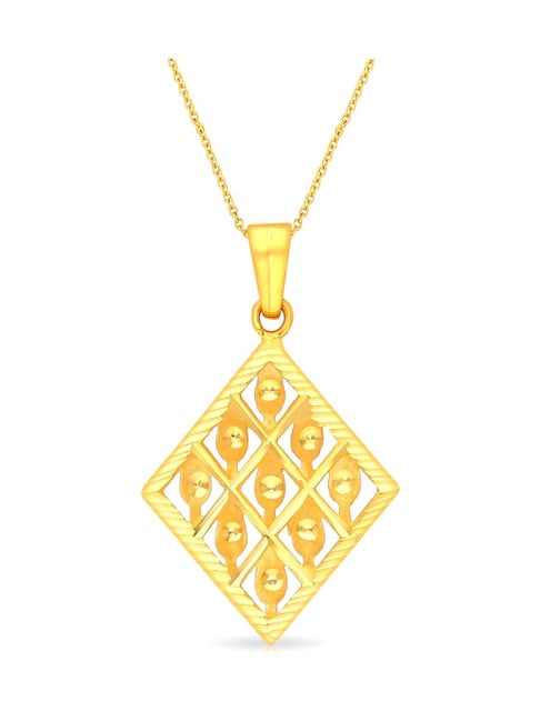 Buy Malabar Gold and Diamonds 22k Gold Pendant for Women Online At Best ...
