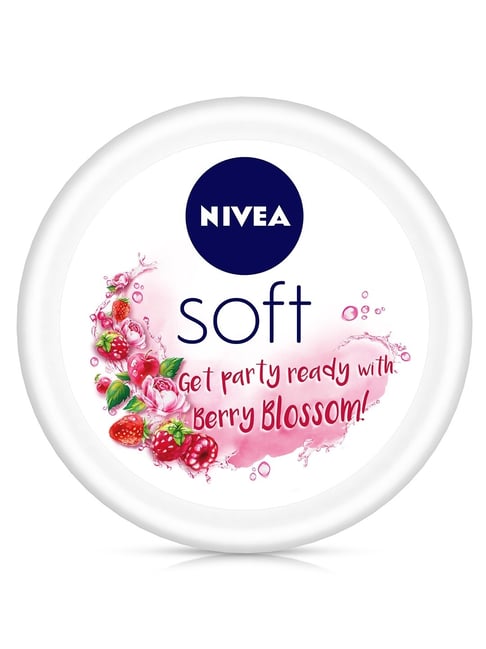 Buy Nivea Soft Berry Blossom Light Moisturizer 100 ml at Best Price Tata CLiQ