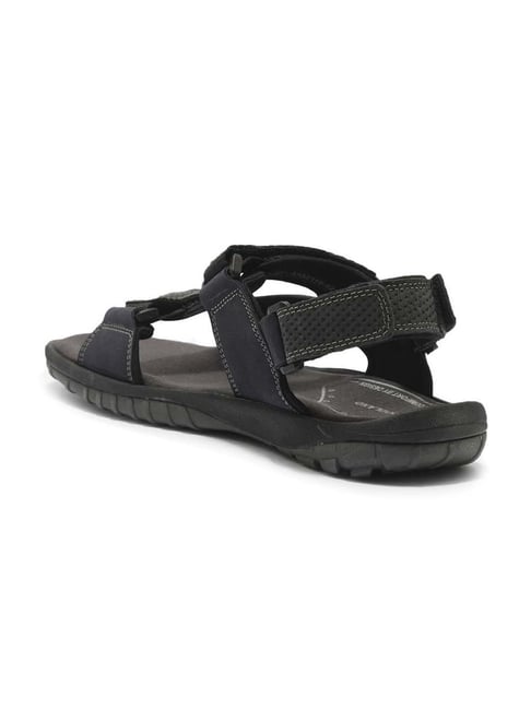 Navy Sandals & Floaters for Men by Woodland