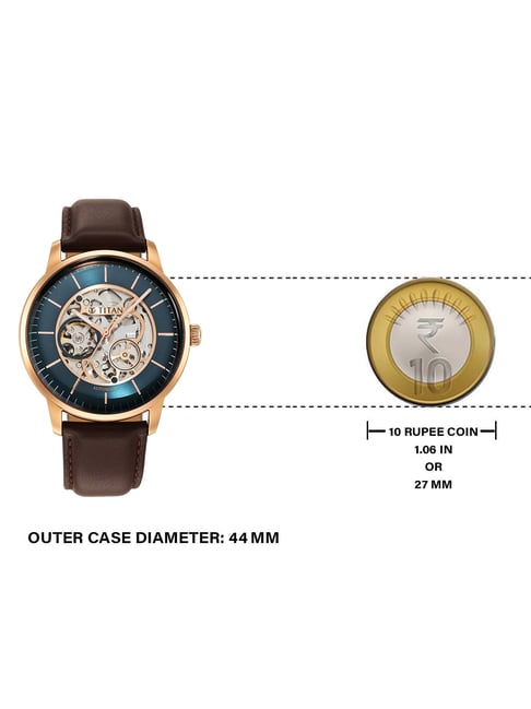 Buy Titan 90110WL04 Mechnaical Analog Watch for Men at Best Price ...