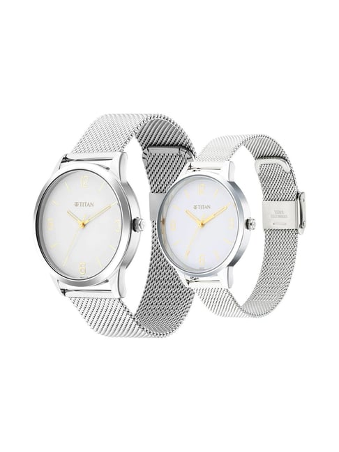 Buy Titan 18062648SM01 Bandhan Couples Analog Watch at Best Price ...