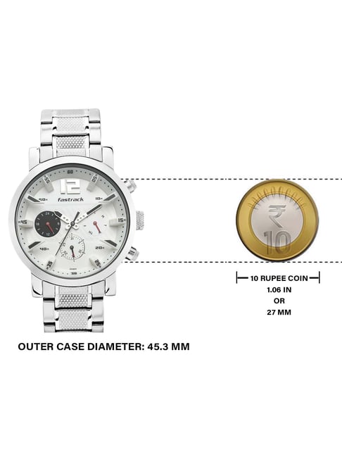 Buy Fastrack 3227SM02 FastFit Analog Watch for Men at Best Price @ Tata ...