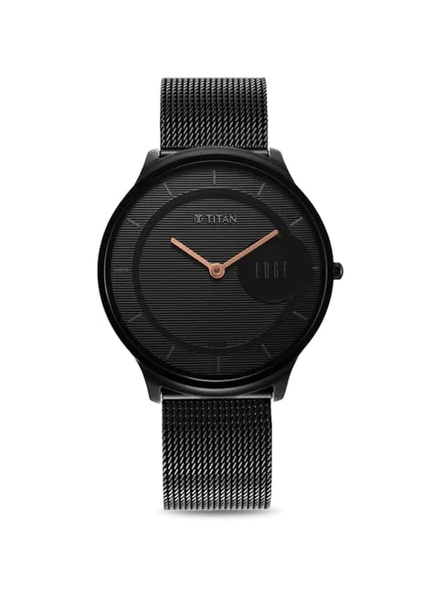 Buy Titan 1843NM02 Edge Analog Watch for Men at Best Price @ Tata CLiQ