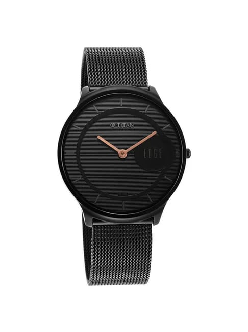 Buy Titan 1843NM02 Edge Analog Watch for Men at Best Price @ Tata CLiQ
