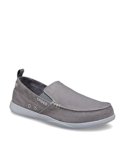 Buy Crocs Men's Walu Grey Loafers for Men at Best Price @ Tata CLiQ