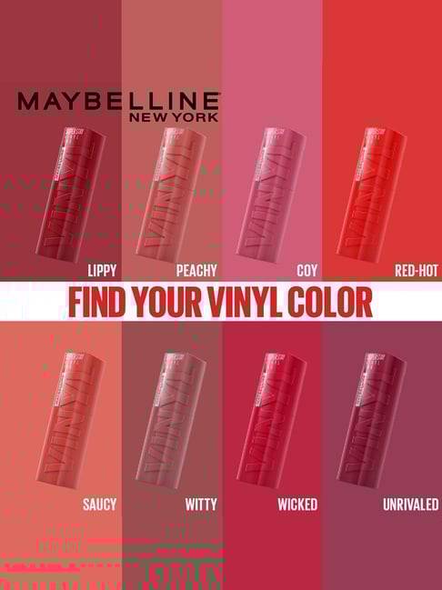 Buy Maybelline Superstay Vinyl Ink Liquid Lipstick Coy - 4.2 ml at Best ...