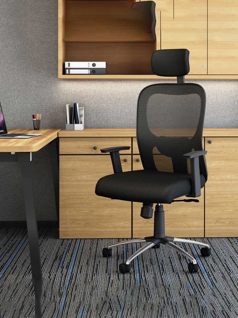 Durian Jordon Black Mesh High Back Office Chair - Price History