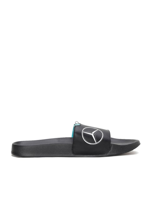 Puma Men's MAPF1 Leadcat 2.0 Logo Black Slides - Price History