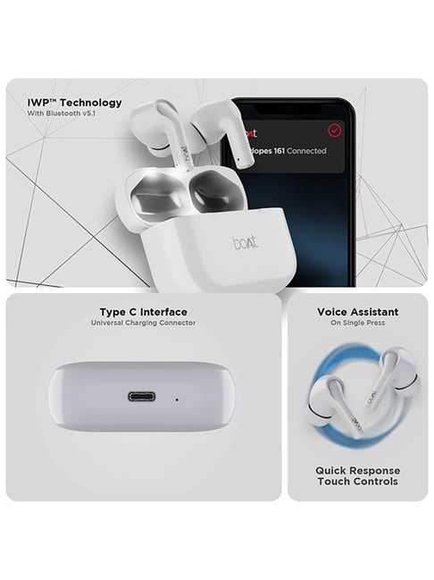 Buy boAt Airdopes 161 Bluetooth Truly Wireless Earbuds Online At Best ...