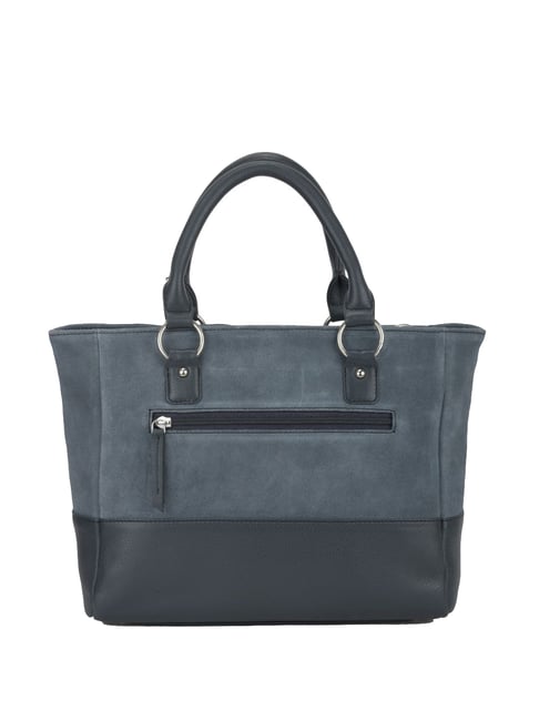 Buy Woodland Blue Solid Large Handbag Online At Best Price @ Tata CLiQ