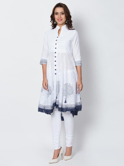 Women's Clothing Biba Ethnic Wear Suits with 100% Cotton Fabric