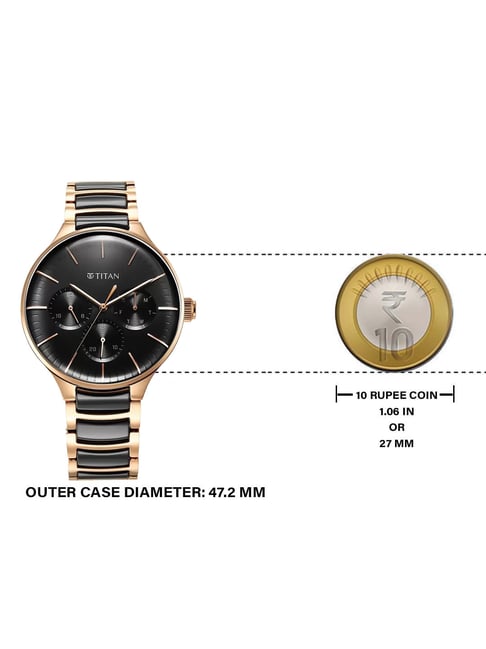 Buy Titan 90148KD03 Ceramic Fusion Analog Watch for Men at Best Price ...
