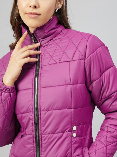 Buy Rare Purple Puffer Jacket for Women's Online @ Tata CLiQ