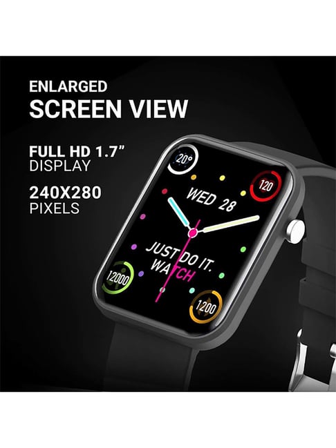 Buy Crossbeats Ignite Crux Smart Watch (Black) Online At Best Price ...