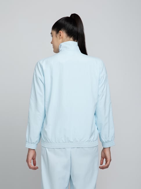 Denim Jacket Adidas Originals Twill Track Jackets Blue