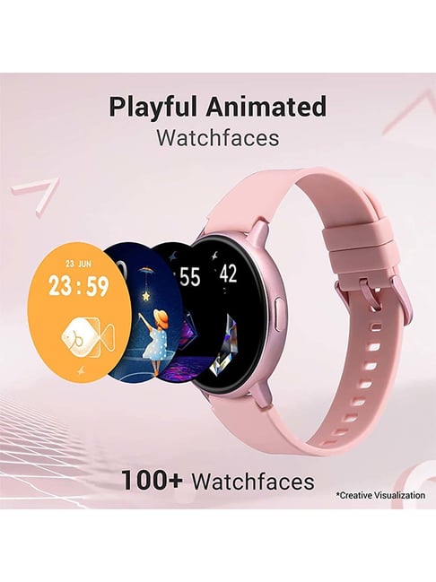 Buy Fastrack Reflex Play Smart Watch (Stunning Pink) Online At Best ...