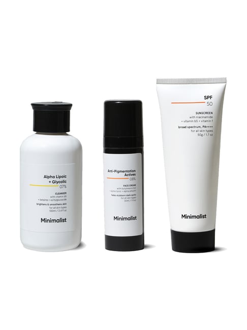 Minimalist Anti Pigmentation Kit